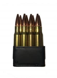 30-06 M1 Garand Enbloc - Dummy Rounds Snap Caps - INERT
