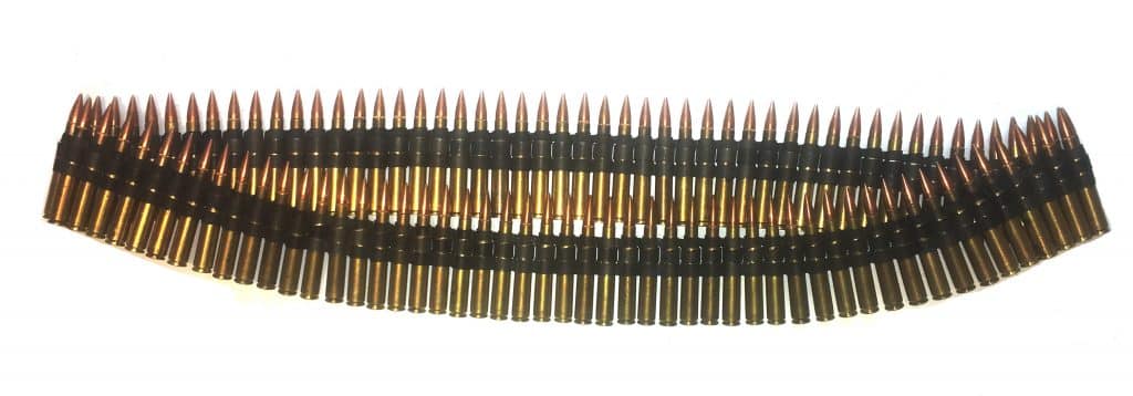 Machine Gun Belts Archives - Fakebullets.com Snap Caps Dummy Rounds