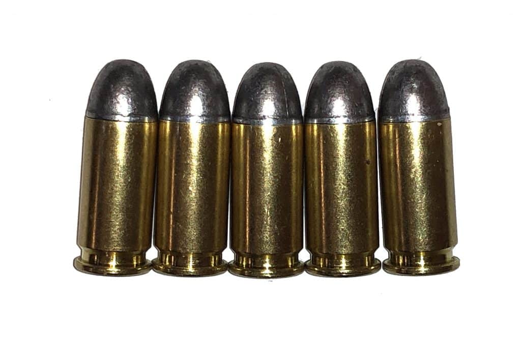 9mm Browning Long (9x20 SR) - Snap Caps Dummy Rounds
