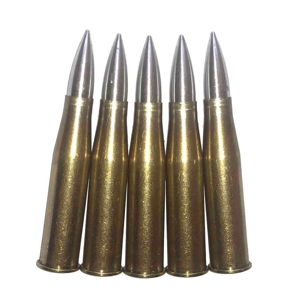 8x56R Hungarian Cupronickel - Fakebullets.com INERT Ammo