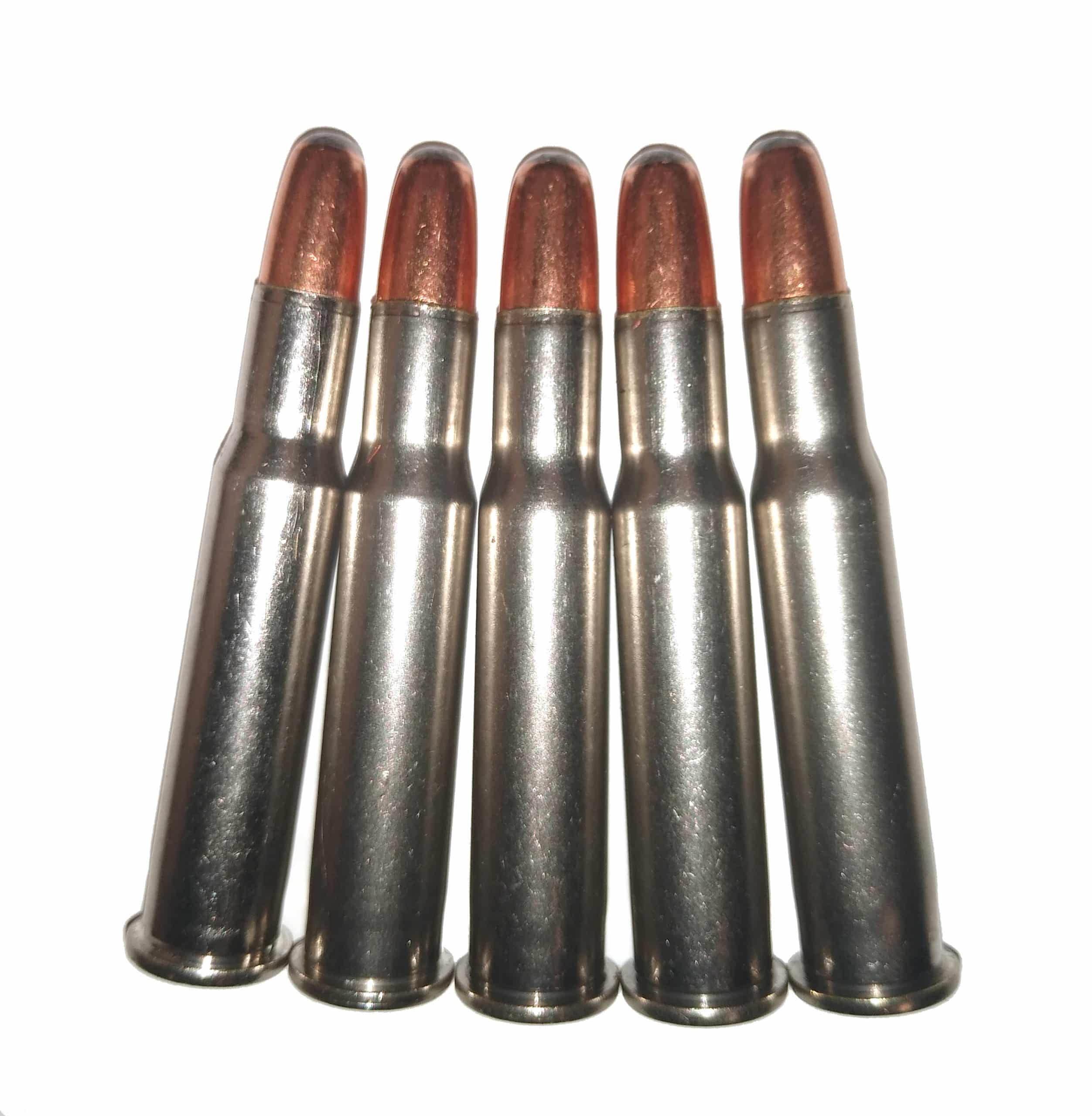 30-30 Winchester Nickel - Snap Caps Dummy Rounds - INERT